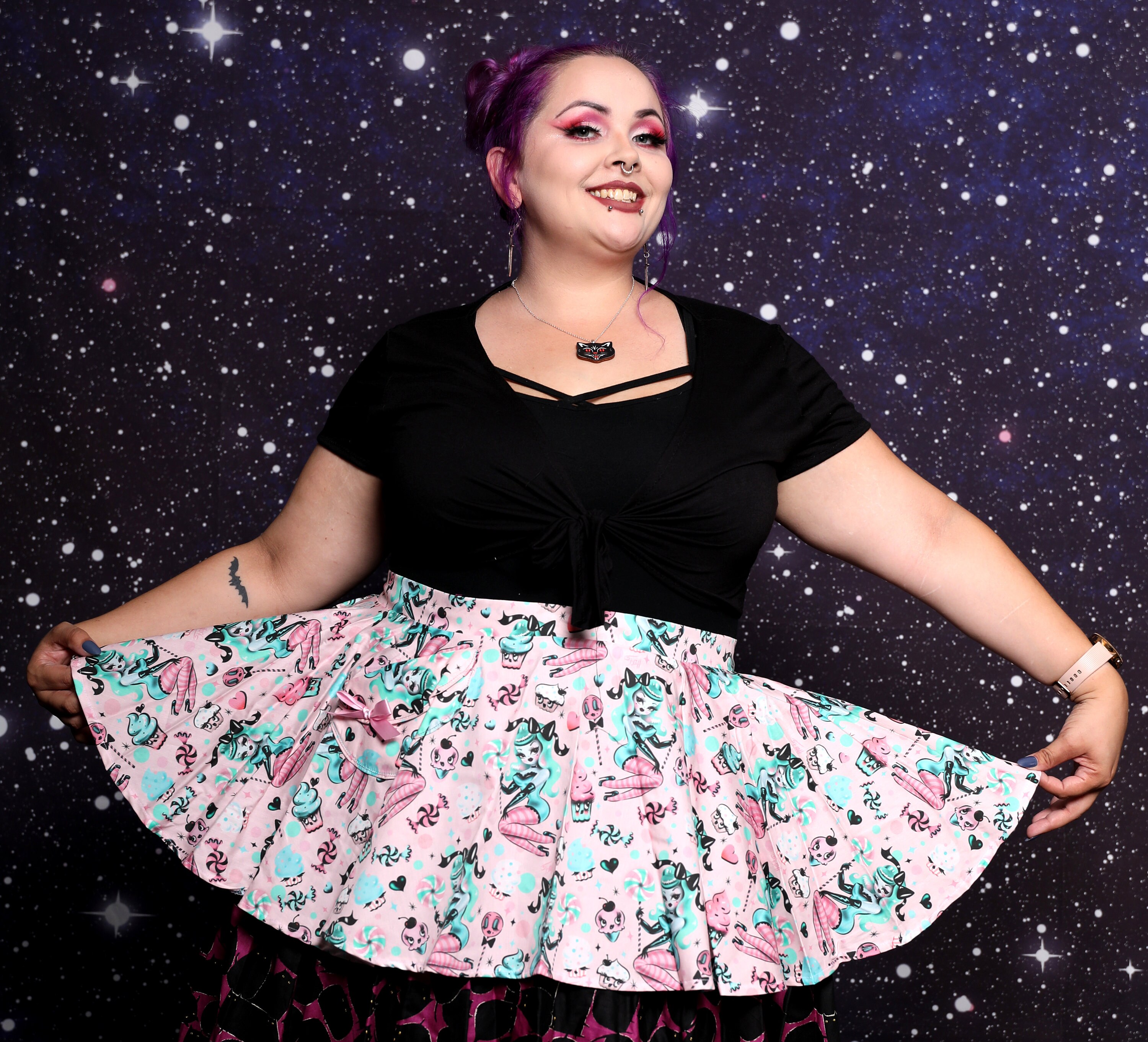 Plus Size Apron Pink Sassy Pinup Candy Holiday Baking Pin up - Etsy