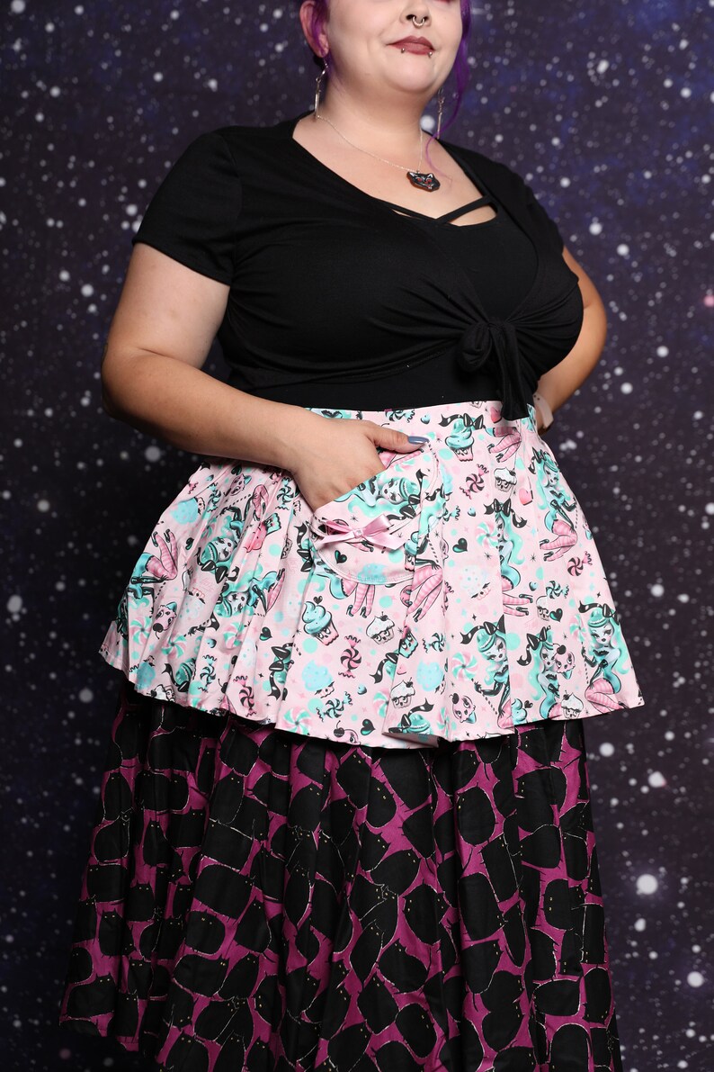 Plus Size Apron Pink Sassy Pinup Candy Holiday Baking Pin up - Etsy