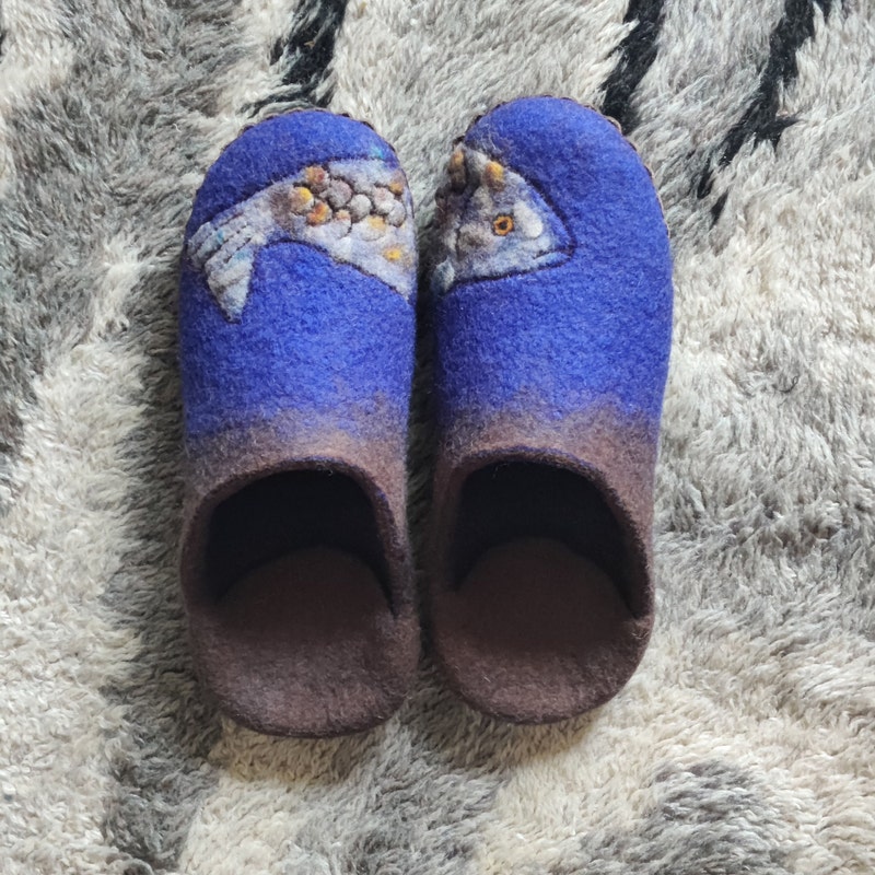 Fish Slippers - Etsy
