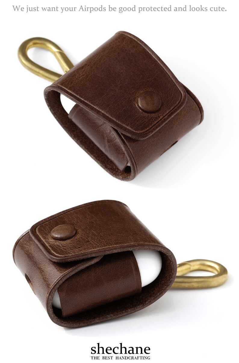 Leather Airpods Case Leather Protective Case for Airpods 1 or - Etsy