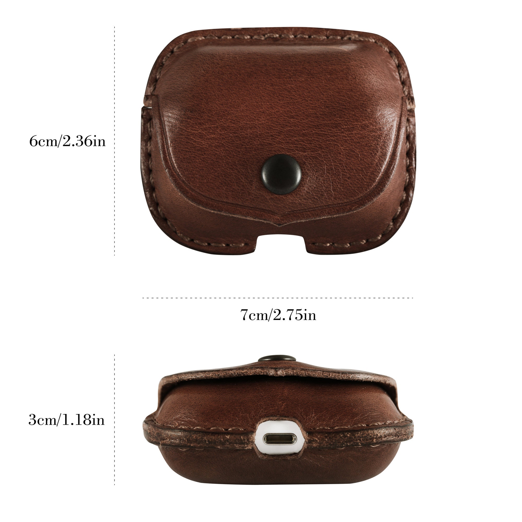 Airpods Pro Case Leather Protective Case For AirPods Pro | Etsy