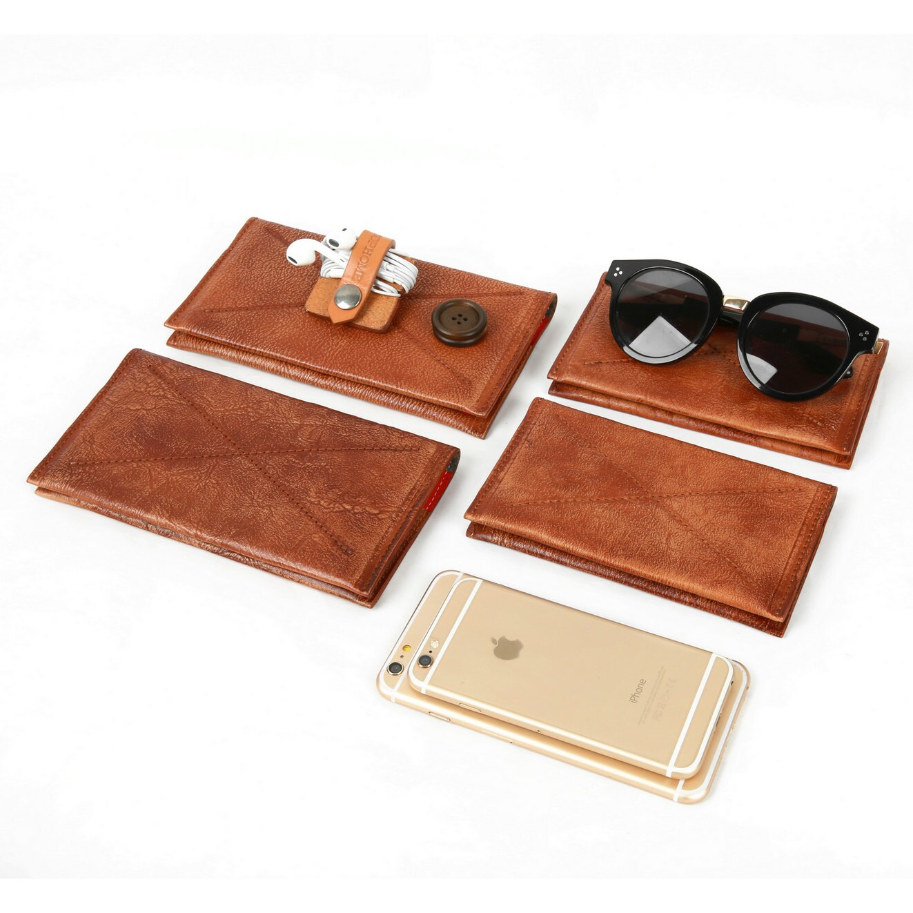 Leather Purse iPhone 8 Sleeve Leather iPhone Wallet Samsung | Etsy