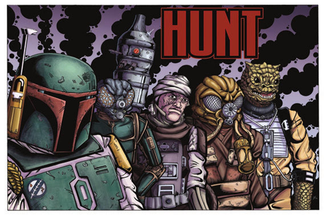 Bounty Hunters Poster - Etsy