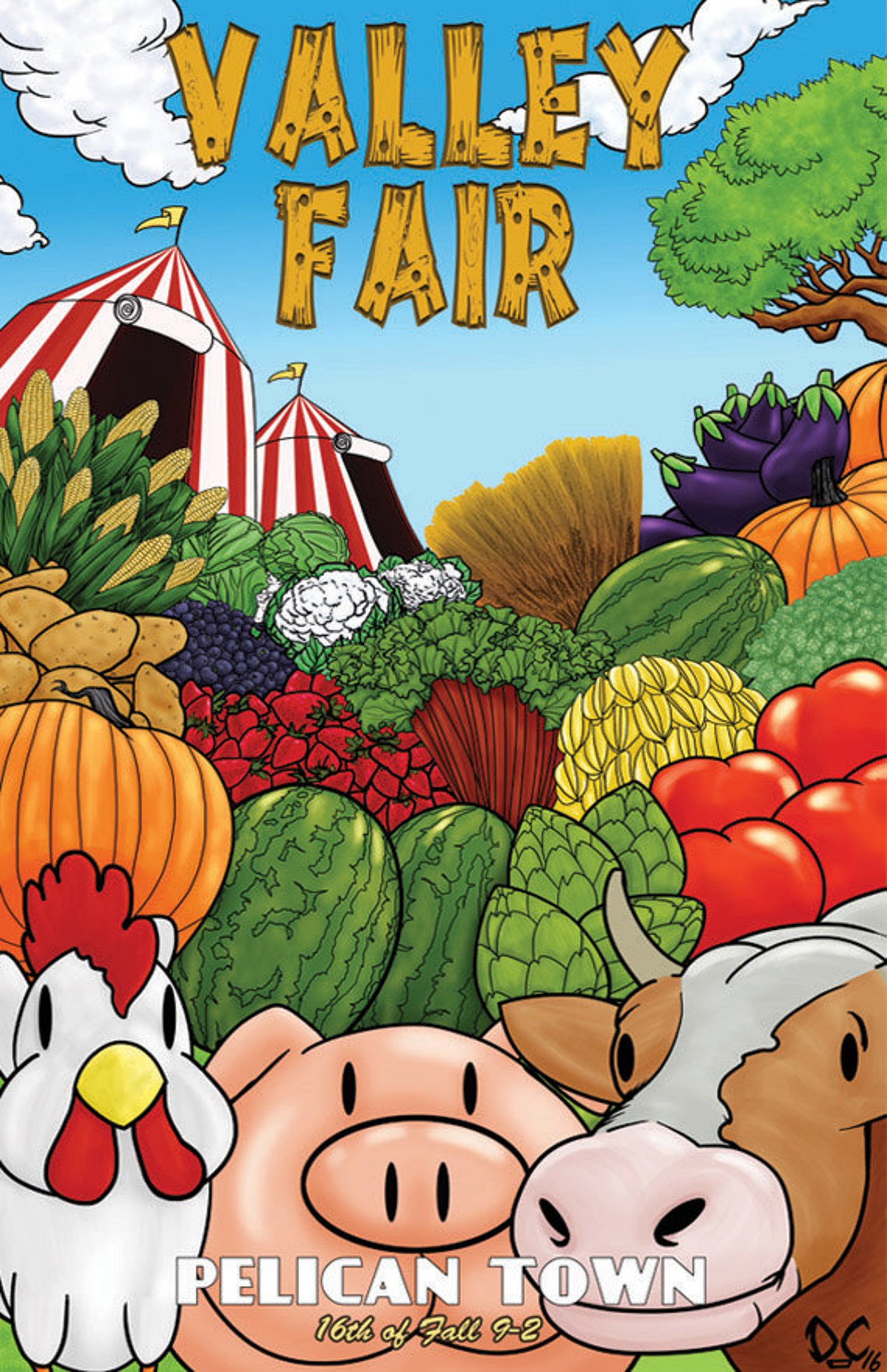 Valley Fair Poster - Etsy