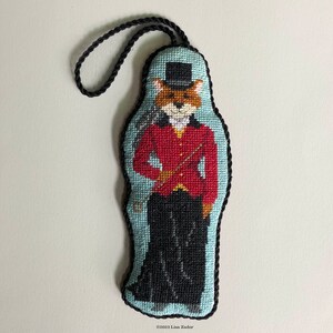 Gentleman Fox Hunt Cross-stitch Pattern - Counted Cross-stitch ...