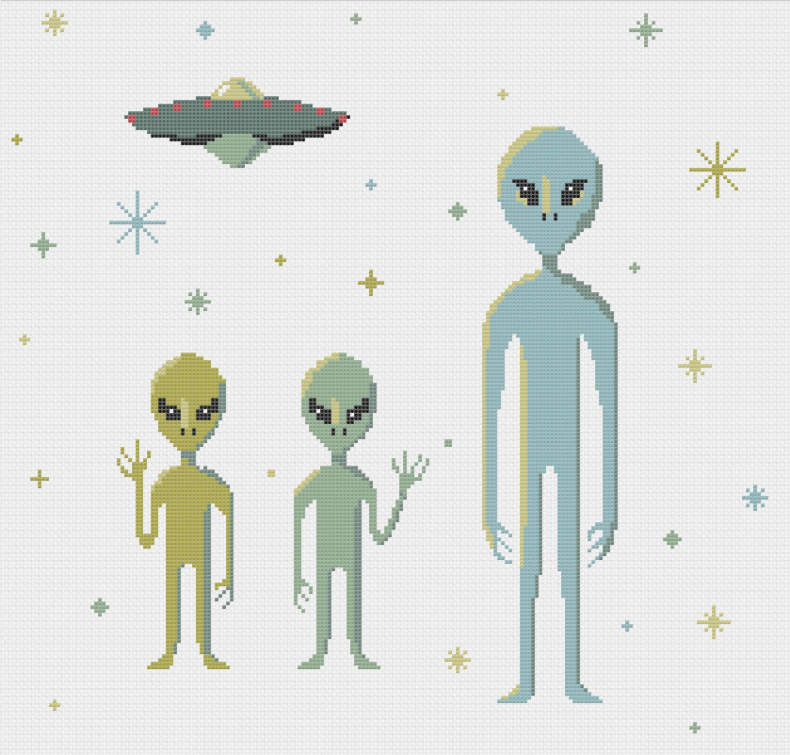 Addams Family Cross-stitch Pattern Gothic Needlepoint - Etsy