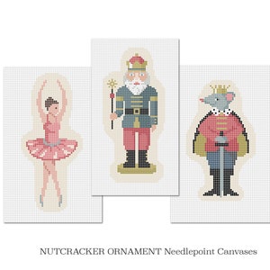Nutcracker Ballet Needlepoint Canvases - Mouse King - Sugar Plum Fairy ...