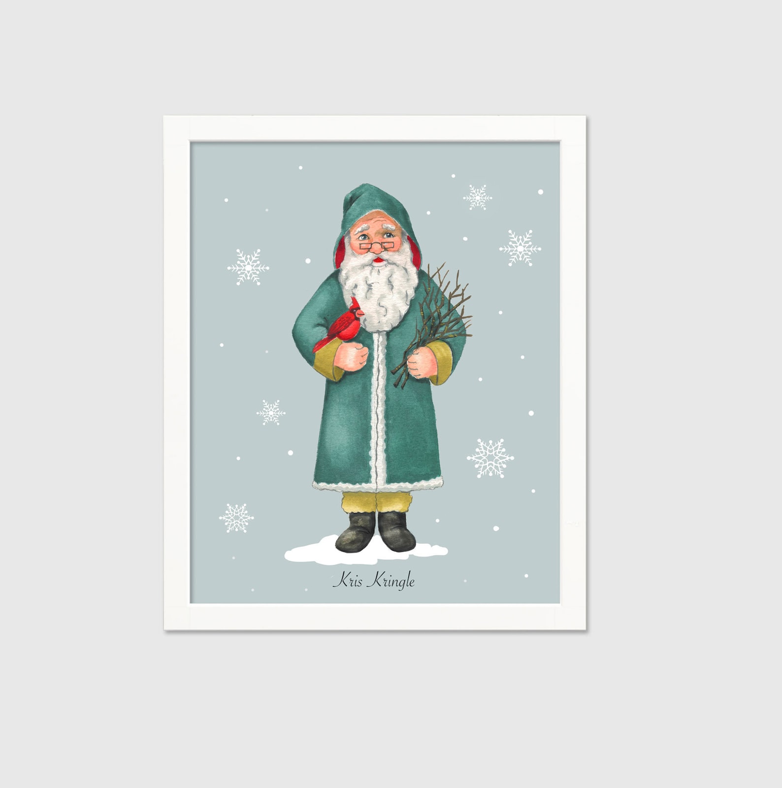 Santa Around the World Folk Christmas International Santa - Etsy