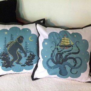 Bigfoot Cross-stitch Pattern or Needlepoint Canvas From an Original ...