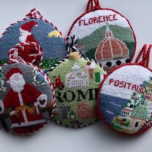 Needlepoint Ornament Finishing Service and Cross-stitch Finishing With ...