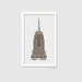 New York City Needlepoint Canvases - Empire State Building - Chrysler ...