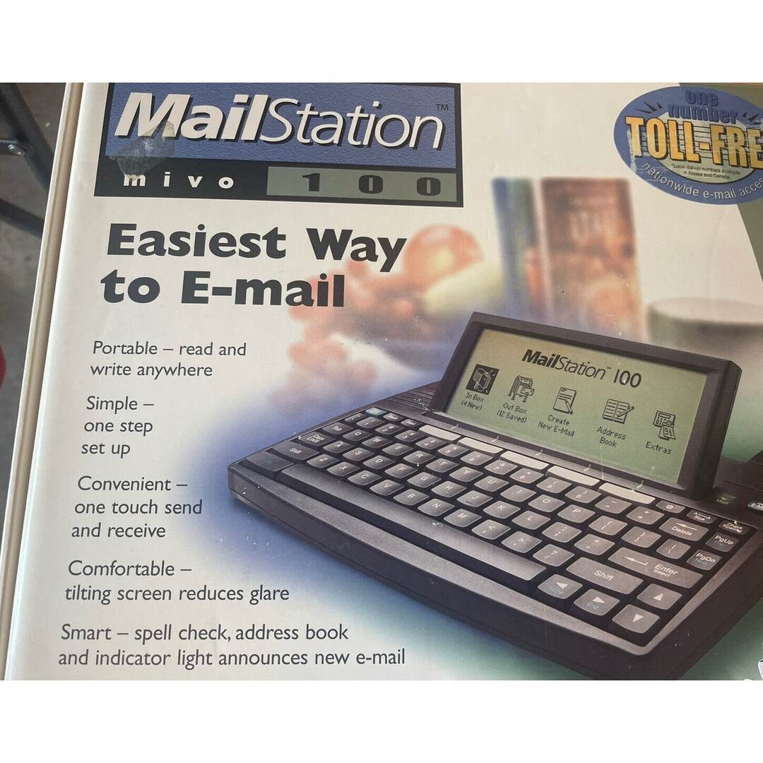 Mailstation Mivo 100 Personal Email 80s Email Portable Dial up - Etsy