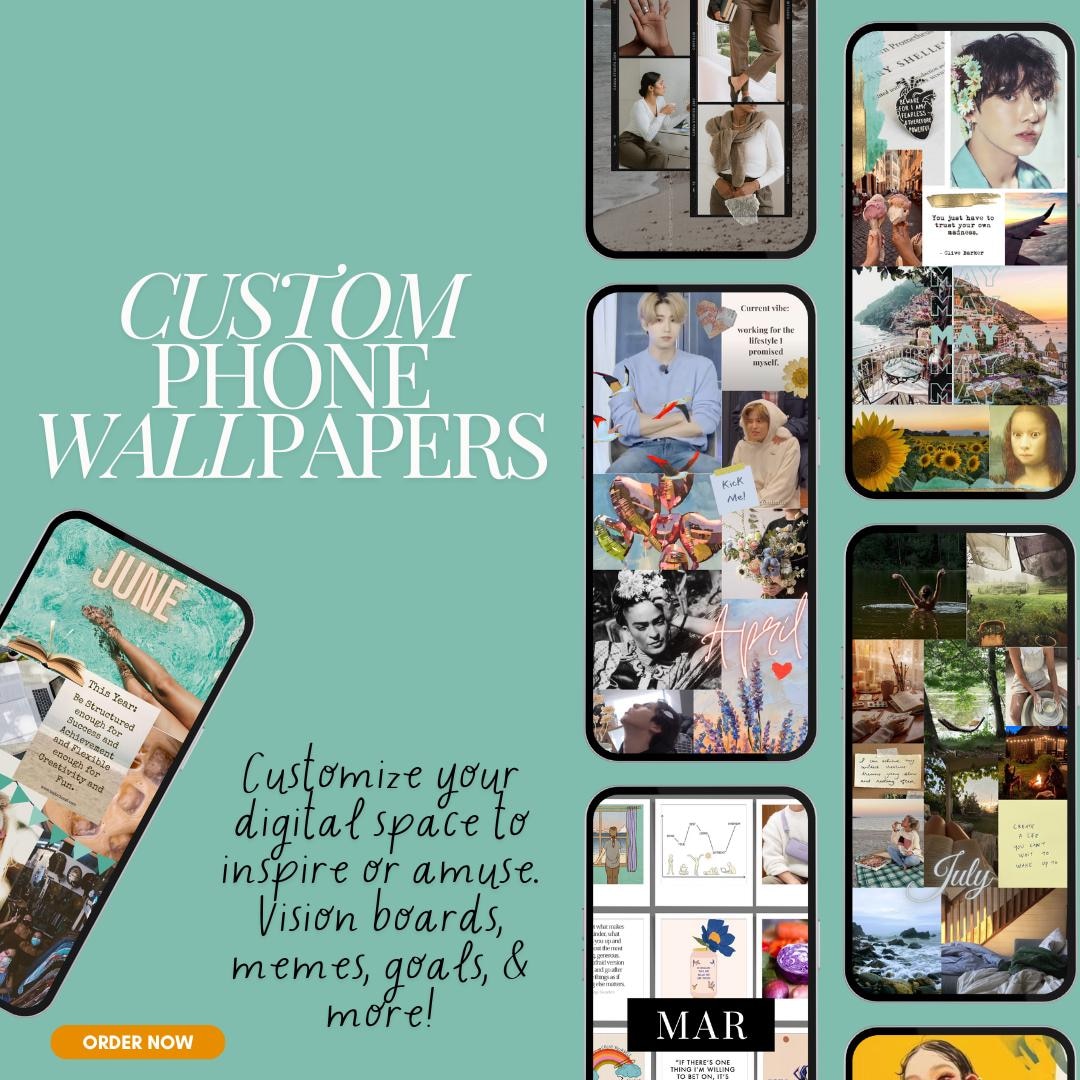 Custom Phone Background - Wallpaper - Etsy