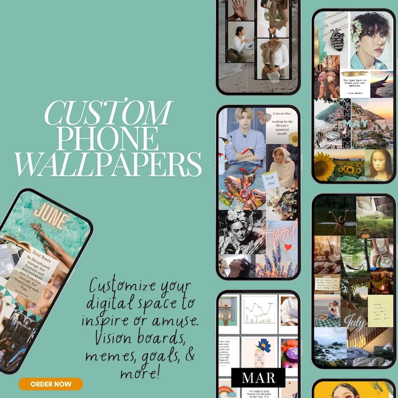 Custom Phone Background - Wallpaper - Etsy