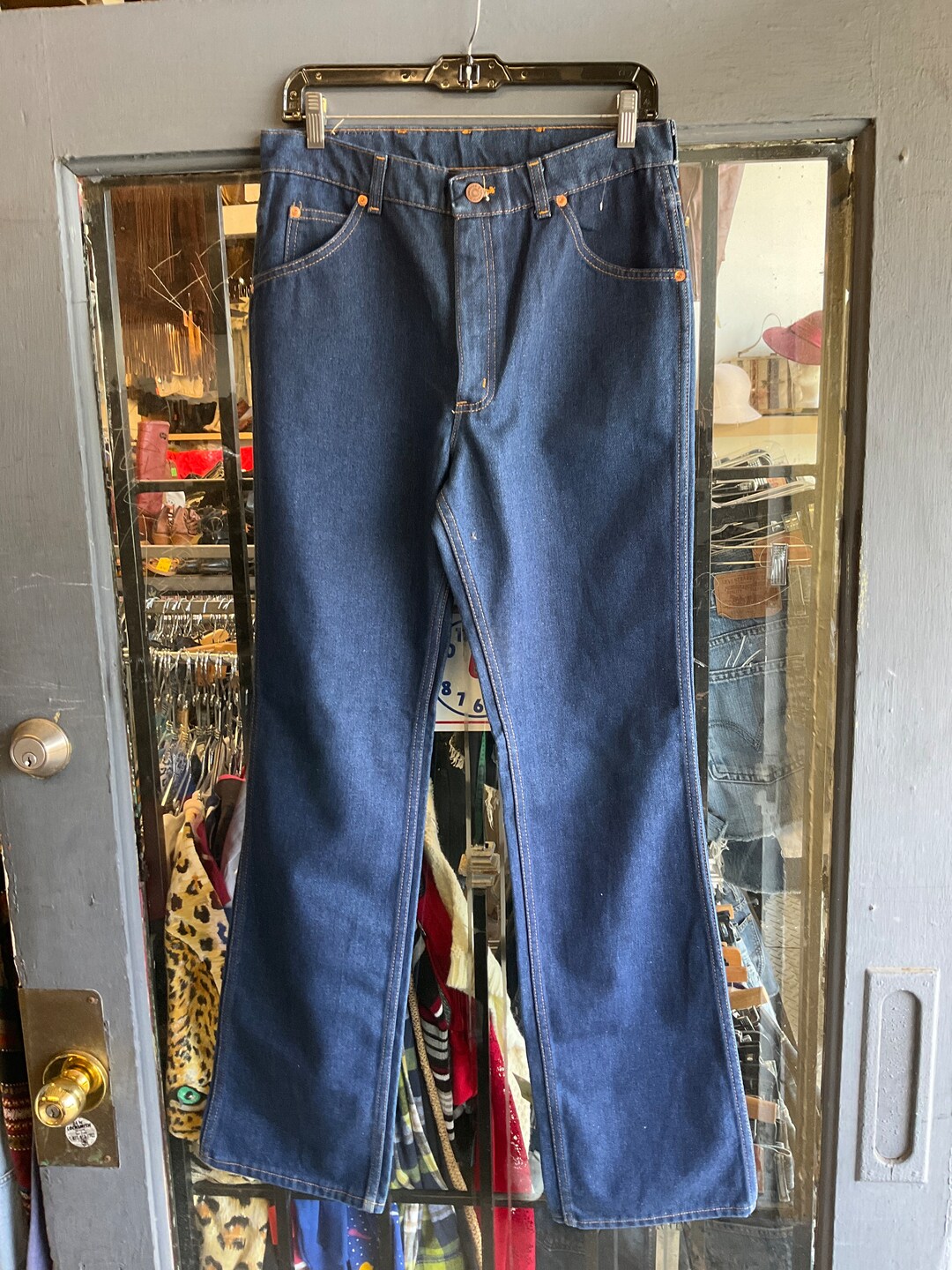 1970s Roebucks Deadstock Bootcut Pants - Etsy