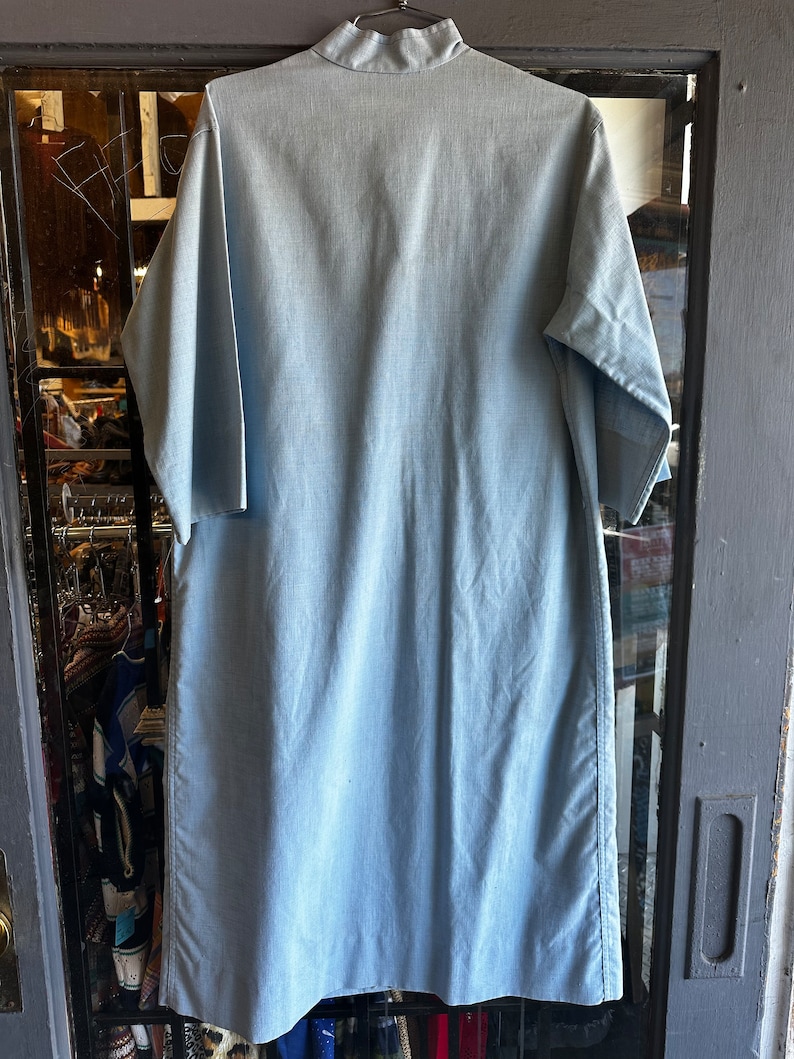 1960s Baby Blue Vintage Smock - Etsy