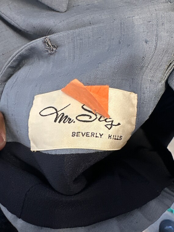 1950s Raw Silk Crop Jacket - Gem