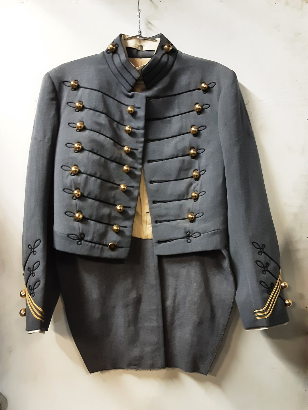 West Point Cadet Jacket Jimmy Hendrix Style - Etsy
