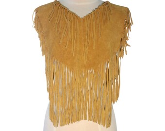 70s fringe vest | Etsy