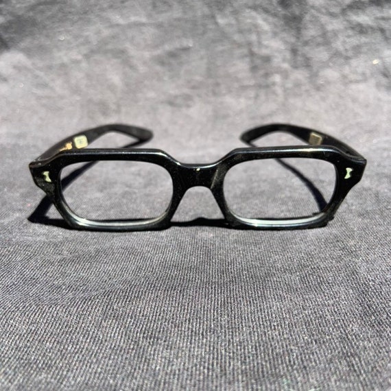 1960s Black Prescription Glasses Frame - Gem