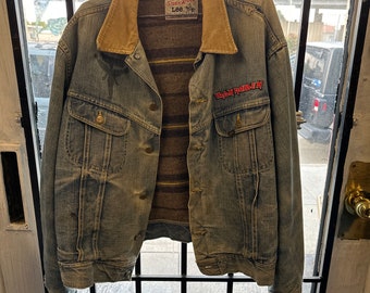 1970s Vintage Lee Storm Rider Denim Jacket - Etsy