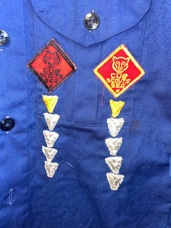1970s Boys Cub Scouts B.S.A. Shirt - Gem