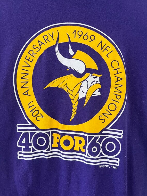 1989 20th Anniversary NFL Championship T-Shirt - Gem