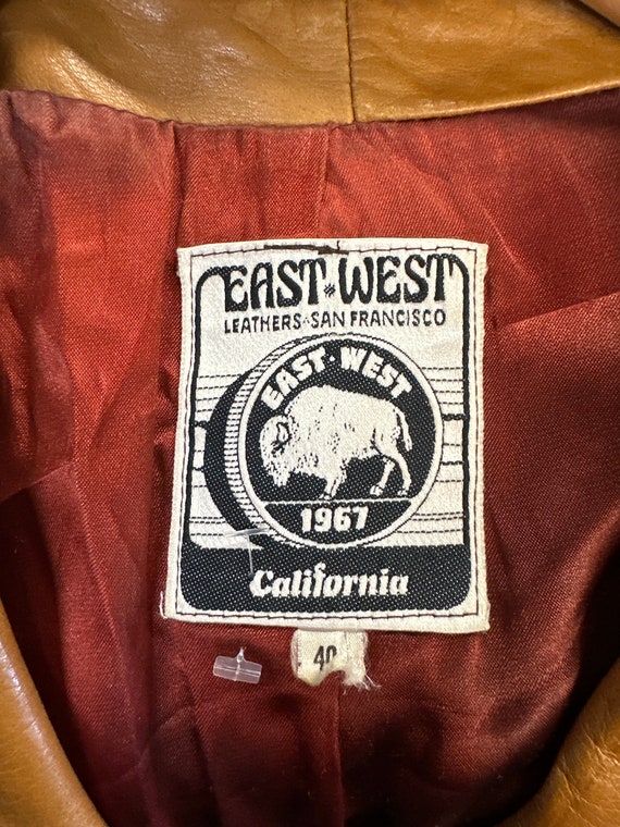 1970s East West California Leather Jacket - Gem
