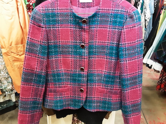 Ladies Wool Pendleton Jacket - Gem