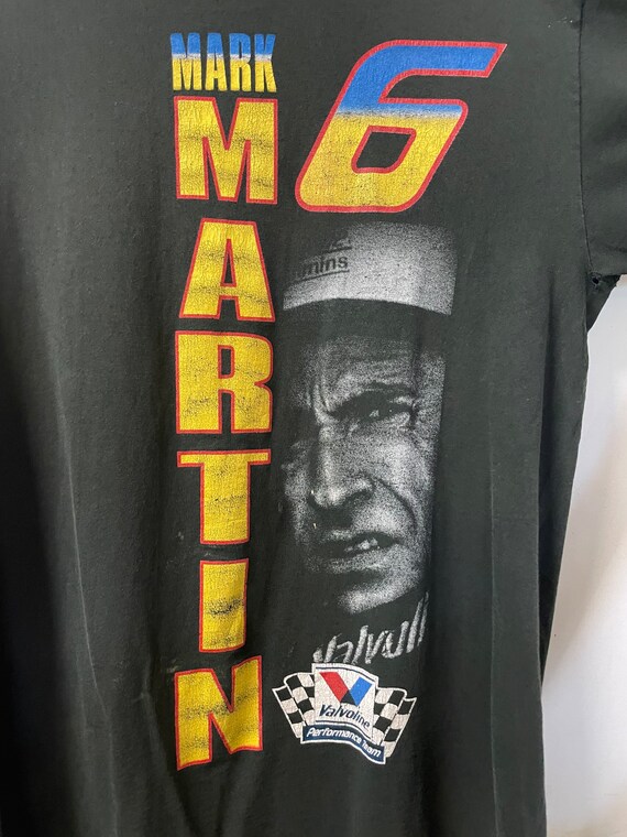 1990s Mark Martin NASCAR T-shirt - Gem
