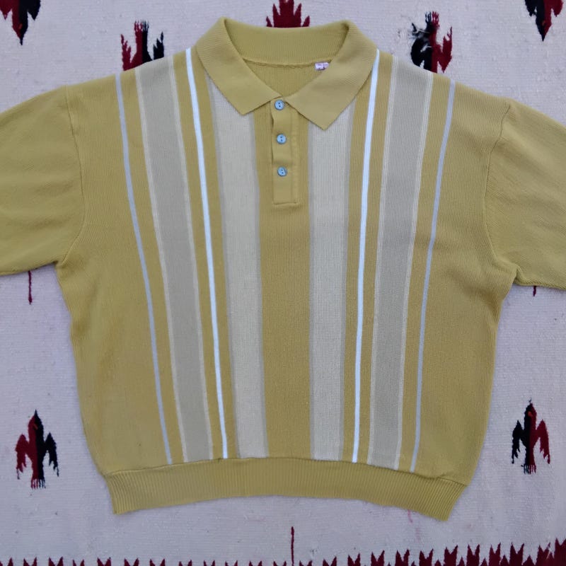 Mens Mustard Polo Shirts - Etsy