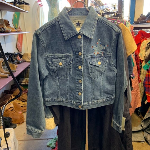 1990s Dead Stock Denim Jacket - Gem