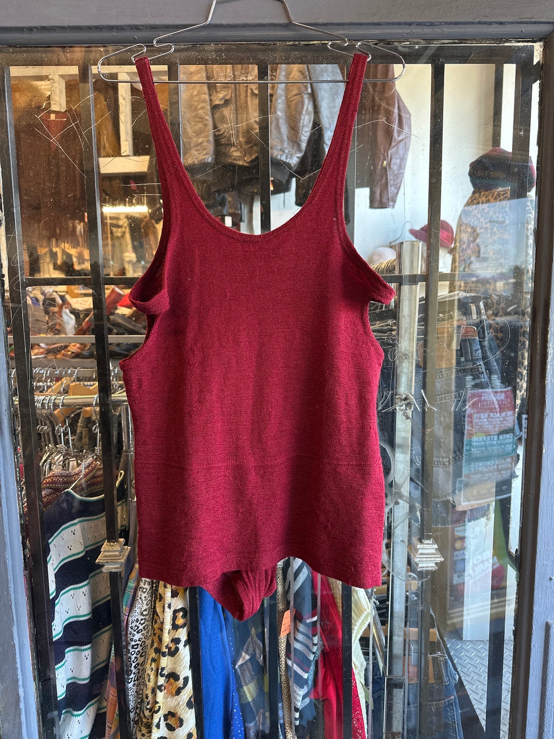 1920s Mens One Piece Wool Swimsuit - Etsy