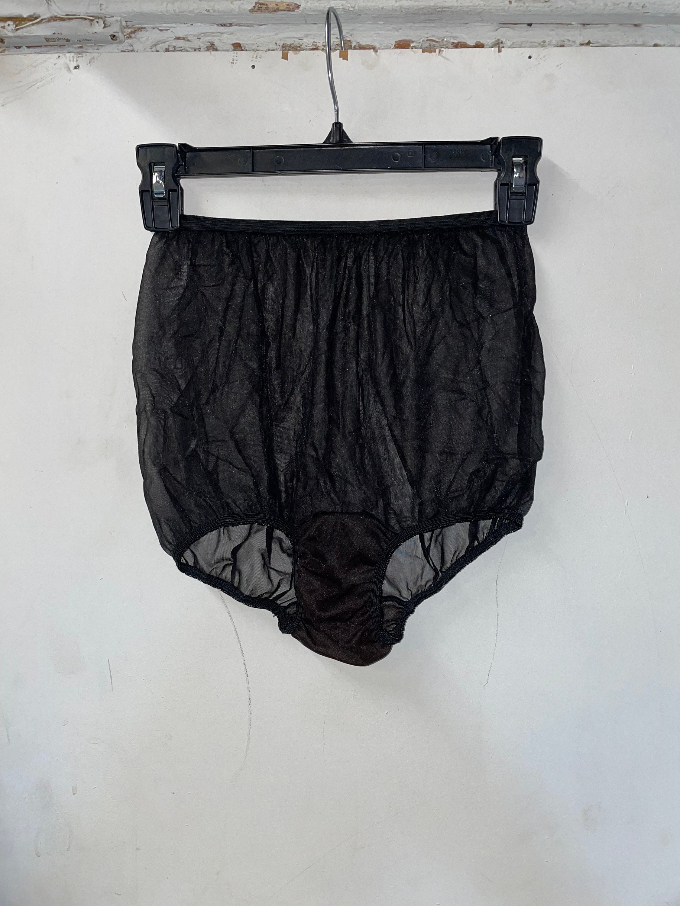 Vintage Sheer Black Bloomer Panty - Etsy Canada