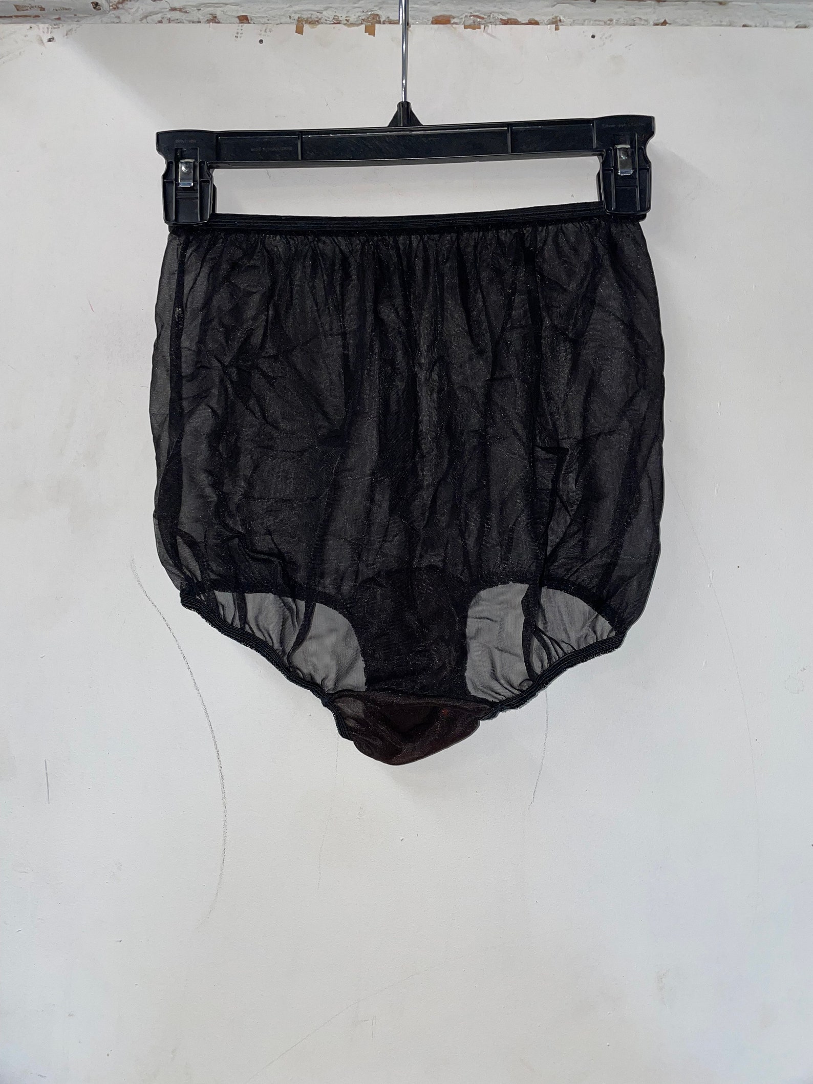 Vintage Sheer Black Bloomer Panty - Etsy Canada