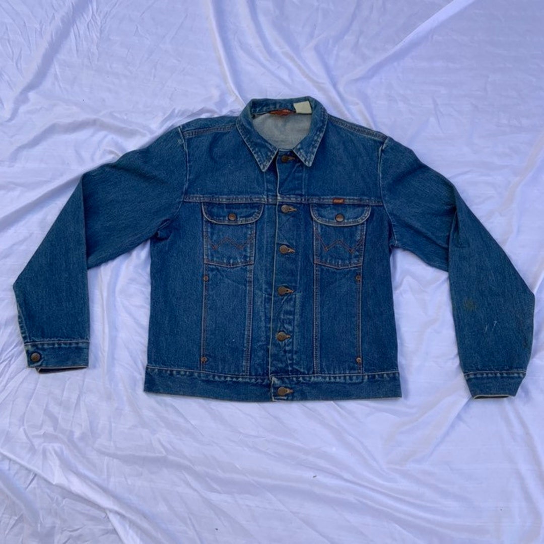 1970s Wrangler Jean Jacket - Etsy