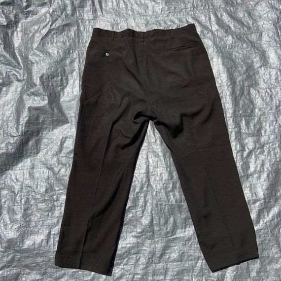 1960s Black and Gold Tonic Trousers - Gem
