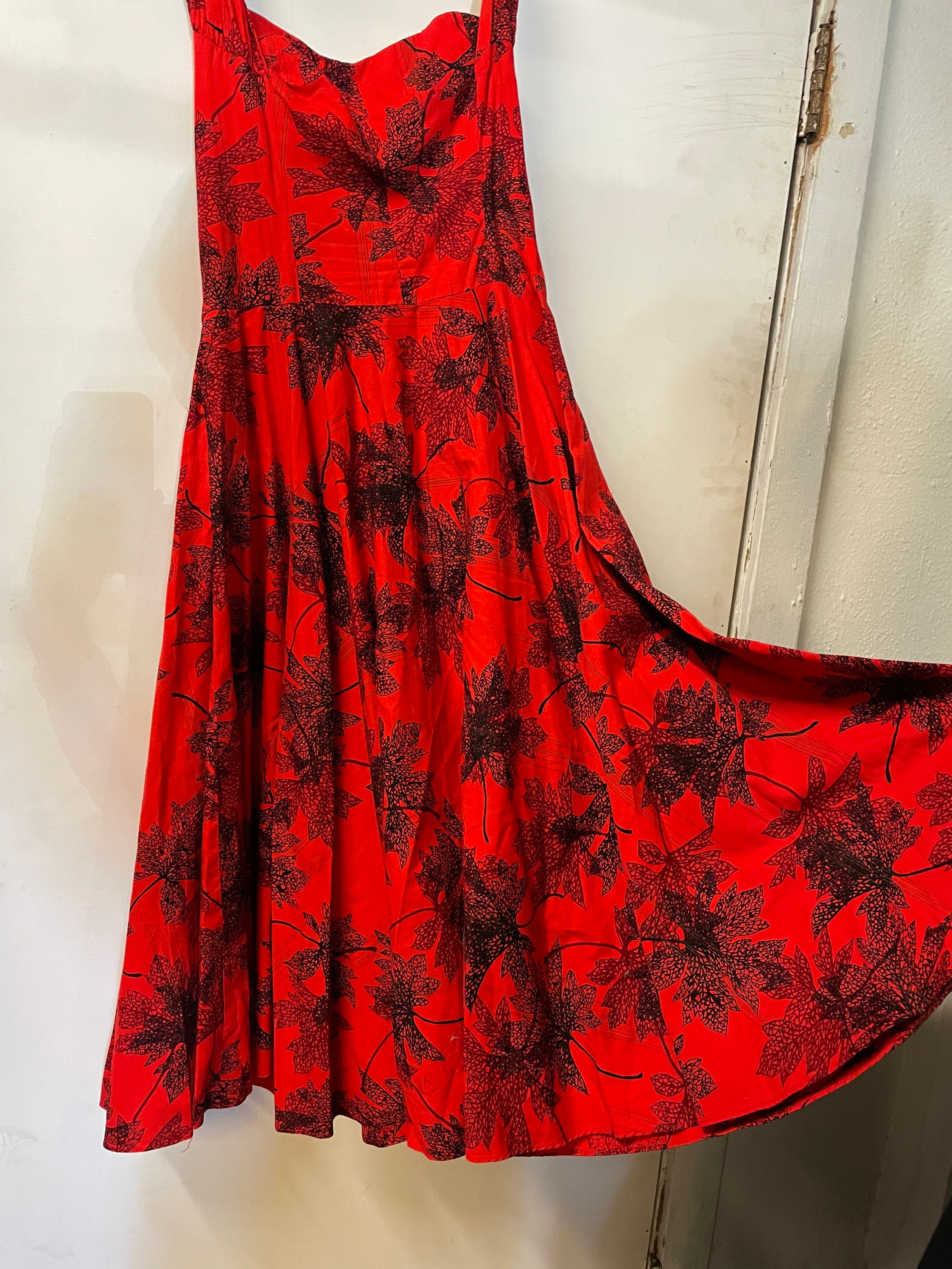 1950s Kamehameha Hawaiian Halter Dress Etsy