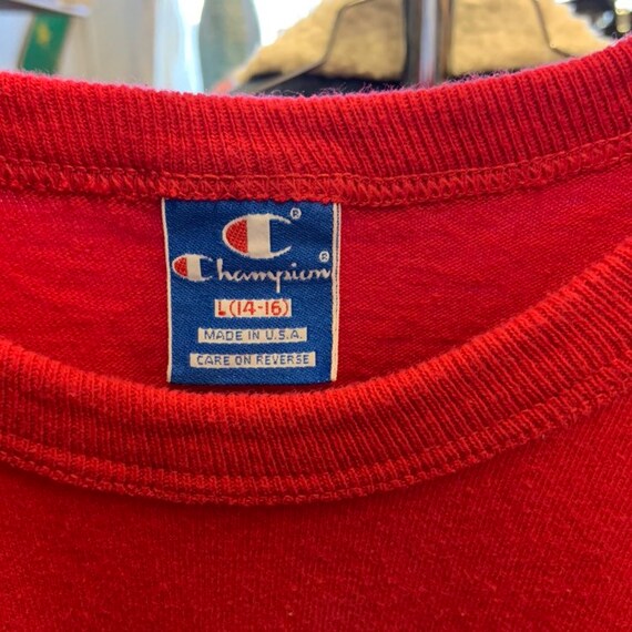 1980s Red Champion Shirt - Gem