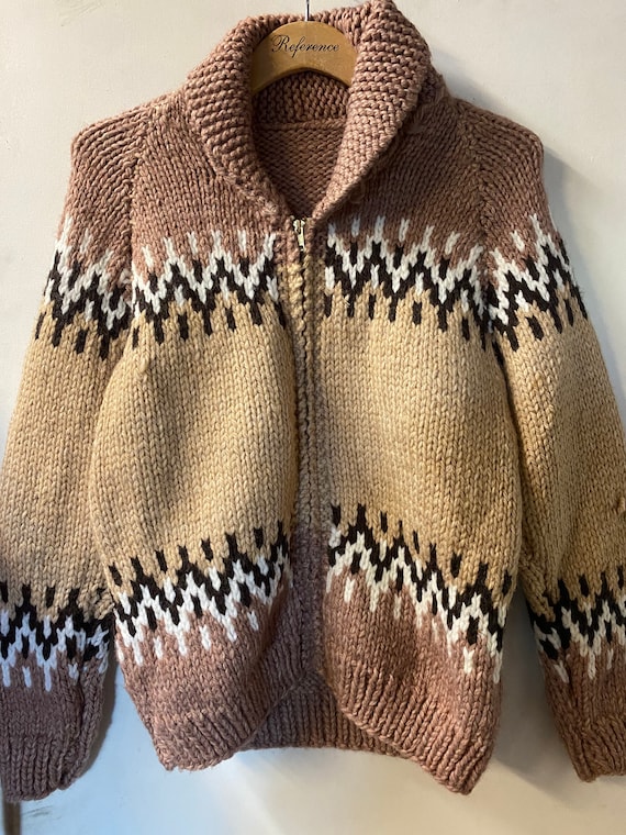 Vintage 1950s cowichan sweater - Gem Vintage 1950s cowichan sweater - Gem