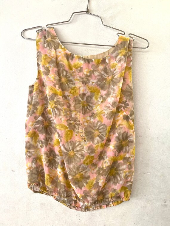 1960s chartreuse and melon - Gem