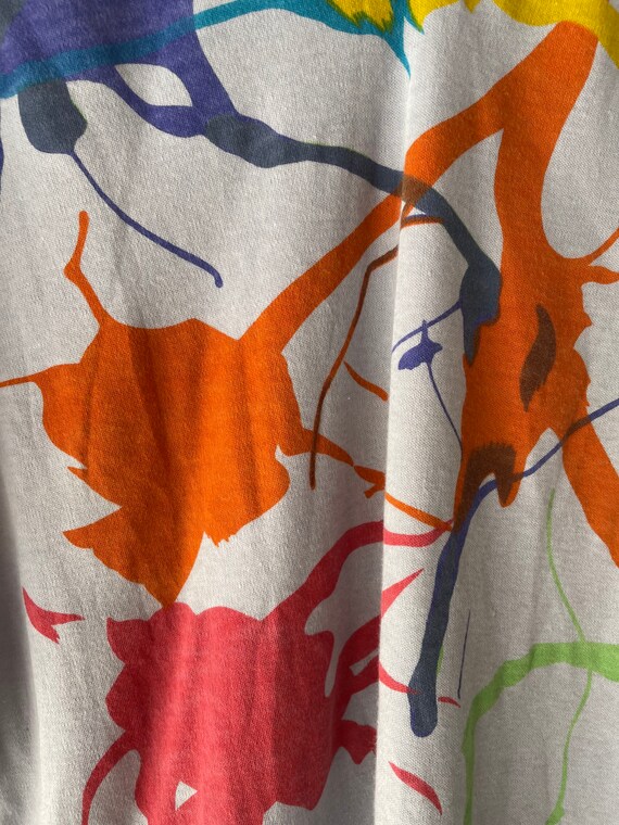 Diane Von Furstenberg Paint Splatter Tee - Gem