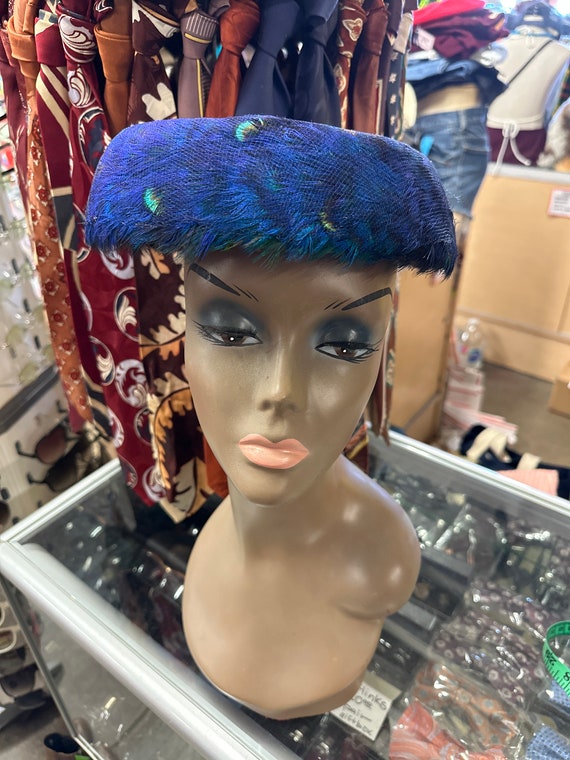 1960s Peacock Blue Real Gem