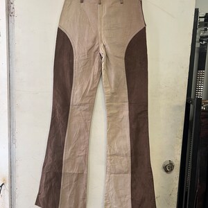 1970s Deadstock Two-toned Bell Bottoms With Welt Pockets - Etsy