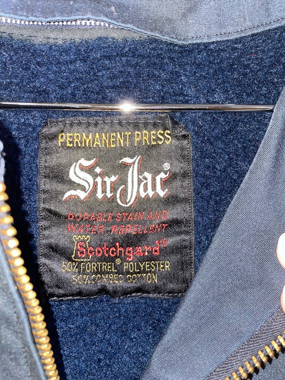 1950s Navy Blue Sir Jac Scotchguard Work Jacket - Gem