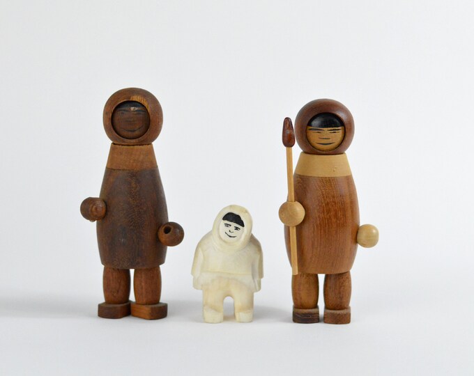 1950s Collection of Arne Tjomsland Eskimo Figures From Norway - Etsy