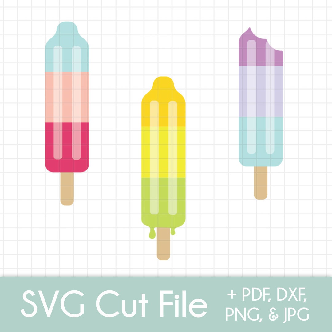 Rocket Popsicles (3 Pack) - SVG Cut File Bundle - Etsy