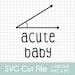 Acute Baby - SVG Cut File Bundle - Etsy