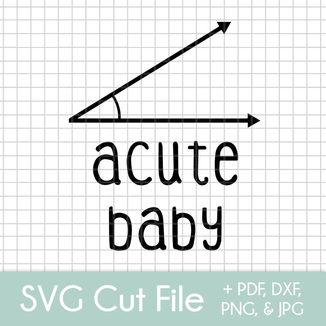 Acute Baby - SVG Cut File Bundle - Etsy