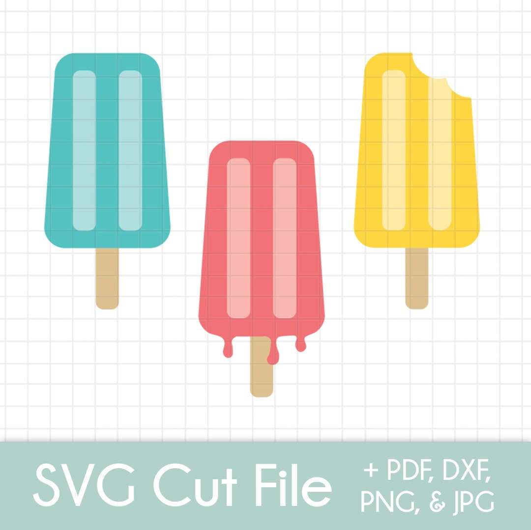 Popsicles (3 Pack) - SVG Cut File Bundle - Etsy